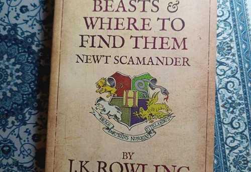 Книга Fantastic beasts and where to find them