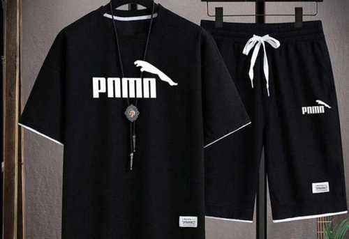 Костюм спортивный Puma (футболка + шорты)