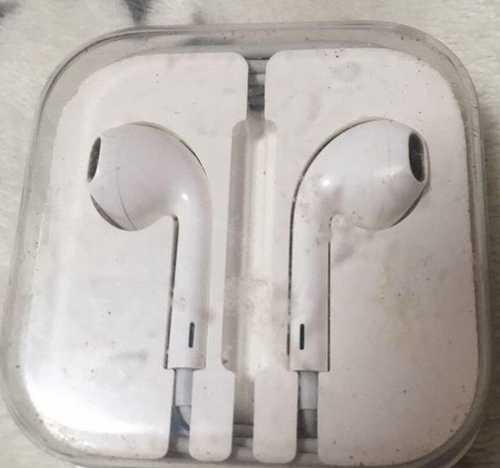 Наушники earpods для Apple, старый штекер