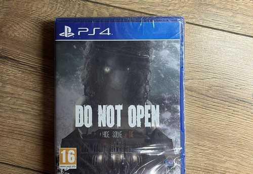 Do not open ps4 новый