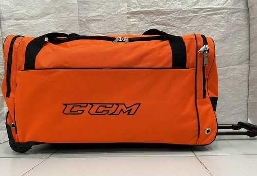 Баул CCM 32 дюйма оранжевая сумка на колесах