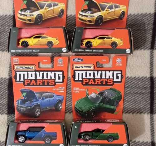 Matchbox moving parts