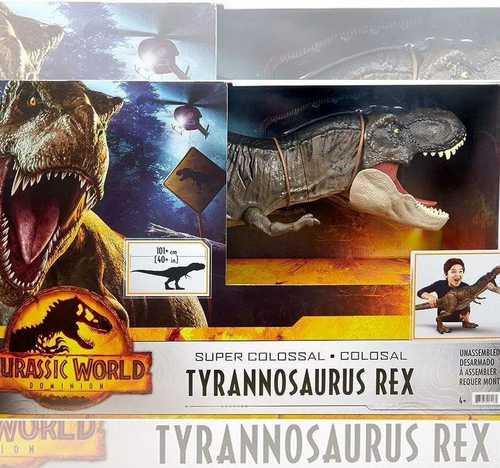 Тиранозавр Рекс jurassic world HBK 73 mattel