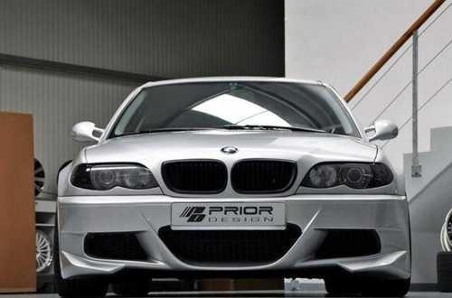 Передний бампер Prior-Design для BMW 3 E46