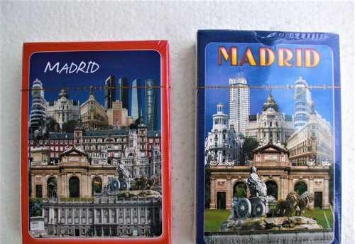 Карты игральные сувенирные Madrid Spain