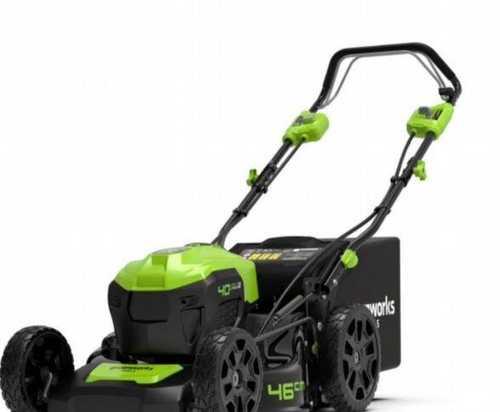 Газонокосилка Greenworks GD40LM46SP