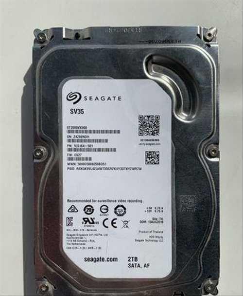 Жесткий диск HDD Seagate SV35 2Tb