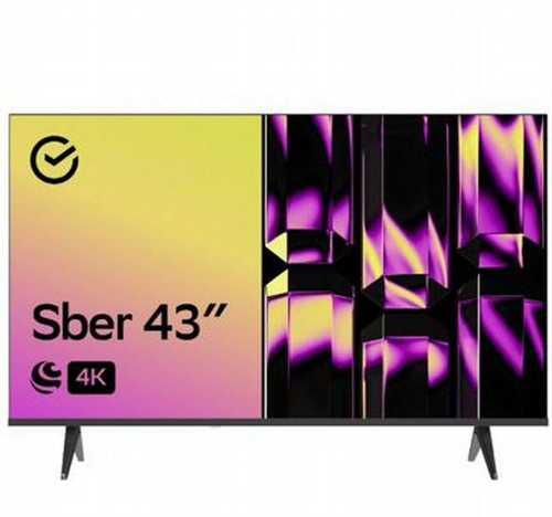 Умнейший Телевизор 43" 109см, Новый UHD, 4к, dled