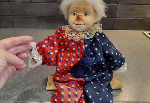 Кукла клоун-Арлекин