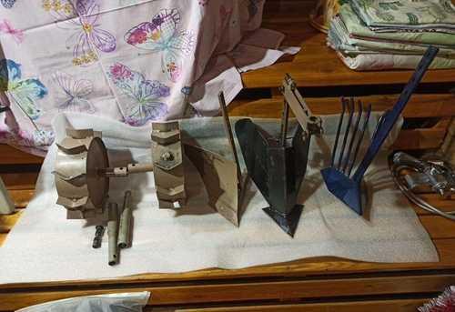 Плуг, окучник, копалка, колёса для викинга