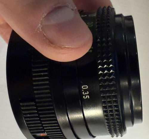 Объектив carl zeiss jena pancolar auto 1.8 50 mc