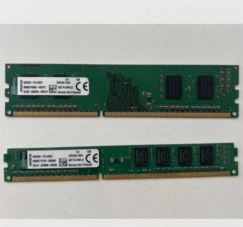 Оперативная память ddr3 4 гб и 2 гб kingston