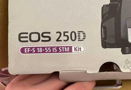 Canon EOS 250d Kit 18-55mm istm black