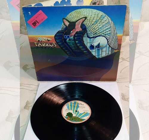 ELP Tarkus 1971 Оригинал Germany LP