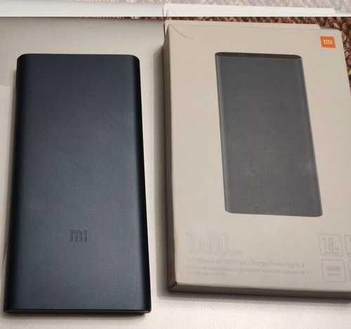 Внешний аккумулятор Xiaomi Mi Power Bank 3 18W