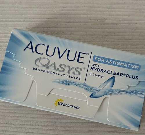 Линзы Acuvue Oasys для астигматизма -3 (0.75)