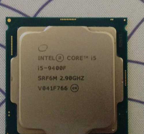 Процессор intel core i5 9400f