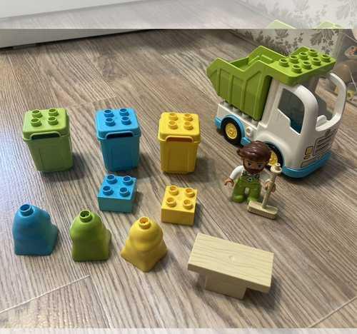 Lego duplo мусоровоз