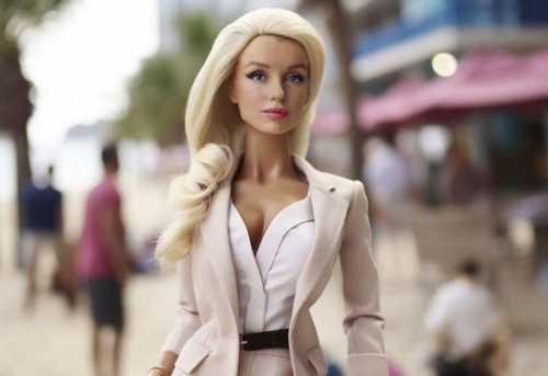 Аватарка Barbie/Ken с вашим лицом