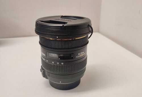 Объектив sigma 10-20 1:3.5 DC HSM для nikon