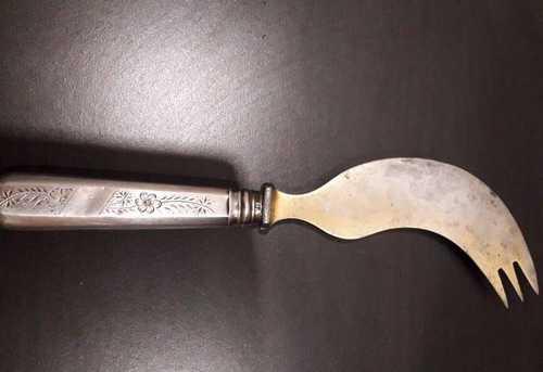 Царское серебро нож- вилка