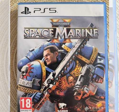 Warhammer 40.000 space marine 2 ps5 диск