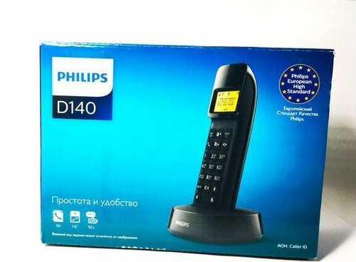 Беспроводной домашний телефон Philips D1401B