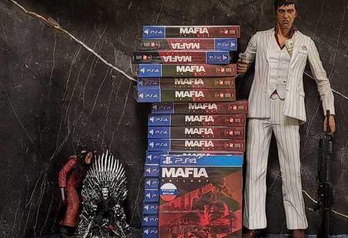 Mafia trilogy ps4, новые, на русском языке