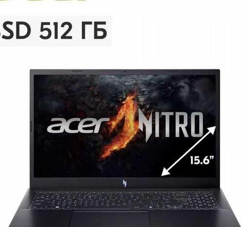 Игровой ноутбуе acer nitro V 15 новый