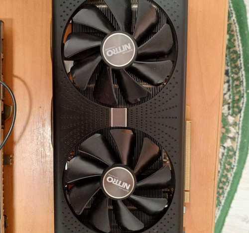 Видеокарта rx580 8gb sapphire nitro