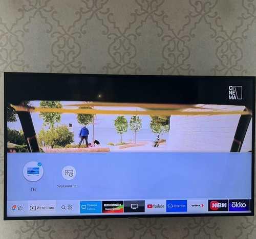 Телевизор samsung SMART tv 49