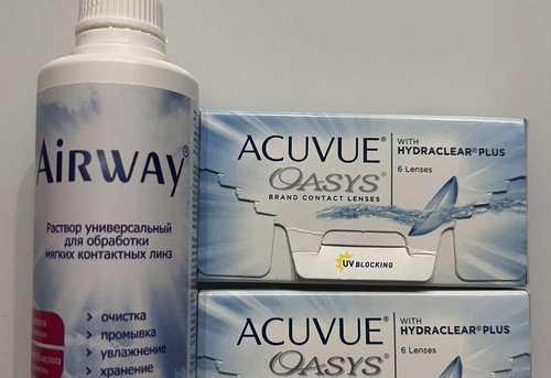 Линзы контактные acuvue oasys двухнедельные