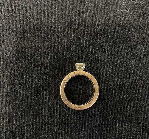 Золотое кольцо женское с камнями