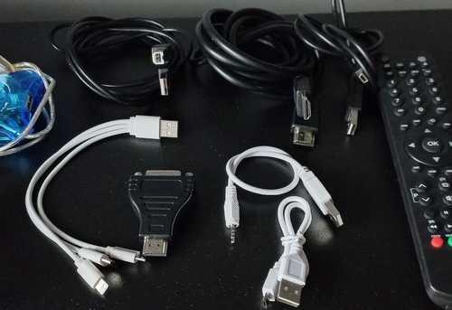 Кабели и переходники - hdmi, DVD-I, USB type C/B