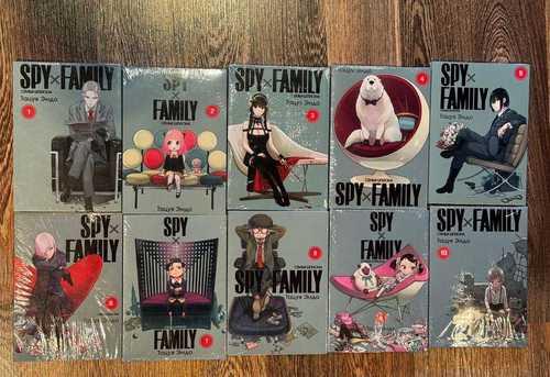 Spy x family 1-10 том