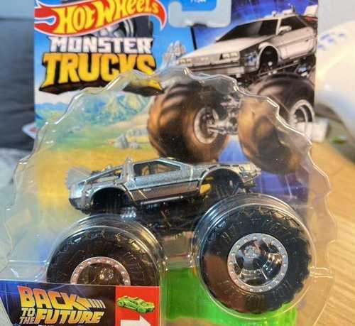 Hot wheels monster truck dmc delorian
