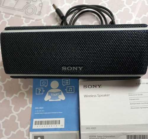 Портативная колонка sony srs xb21