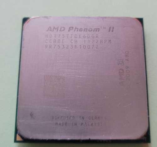 AMD Phenom II X6 1075T 6 ядер