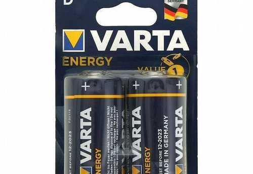 Батарейка щелочная varta LR20 (D) Energy 1.5В блис