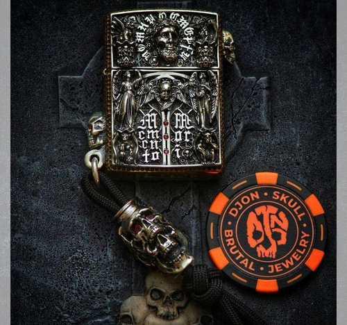 Зажигалка zippo Memento mori