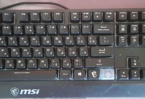 Клавиатура MSI vigor gk30