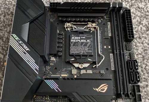 Mini-itx материнская плата asus ROG strix B460-I