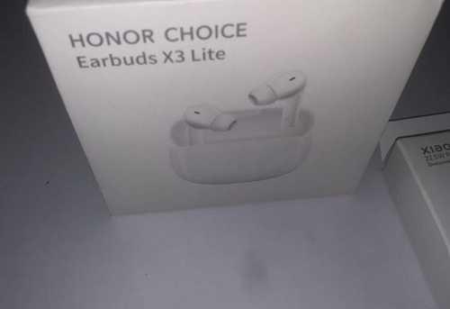 Наушники honor choice earbuds x3 lite