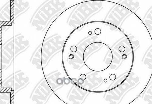Диск тормозной honda crosstour 12- 1.8 RN1609 NiBK
