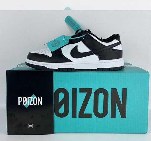 Кеды Nike Dunk Low Black White Panda