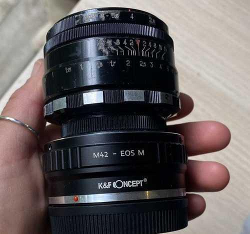 K&F Concept M42 - EOS M переходник