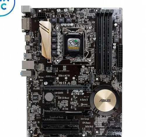 Материнская плата LGA1151 asus Z170-P Б.У