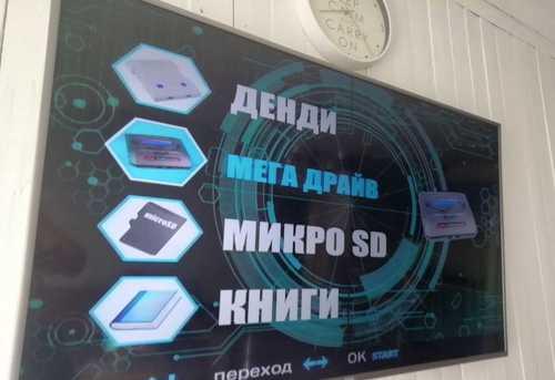 Ретро-консоль 8/16бит,555игр,hdmi,MicroSD