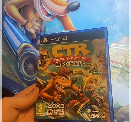 Игра crash team racing ps4