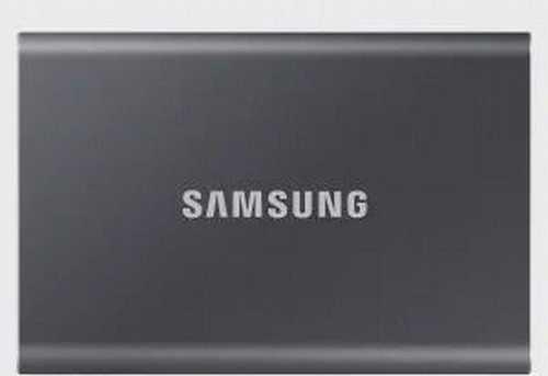 Внешний диск SSD Samsung T7, 2тб, серый